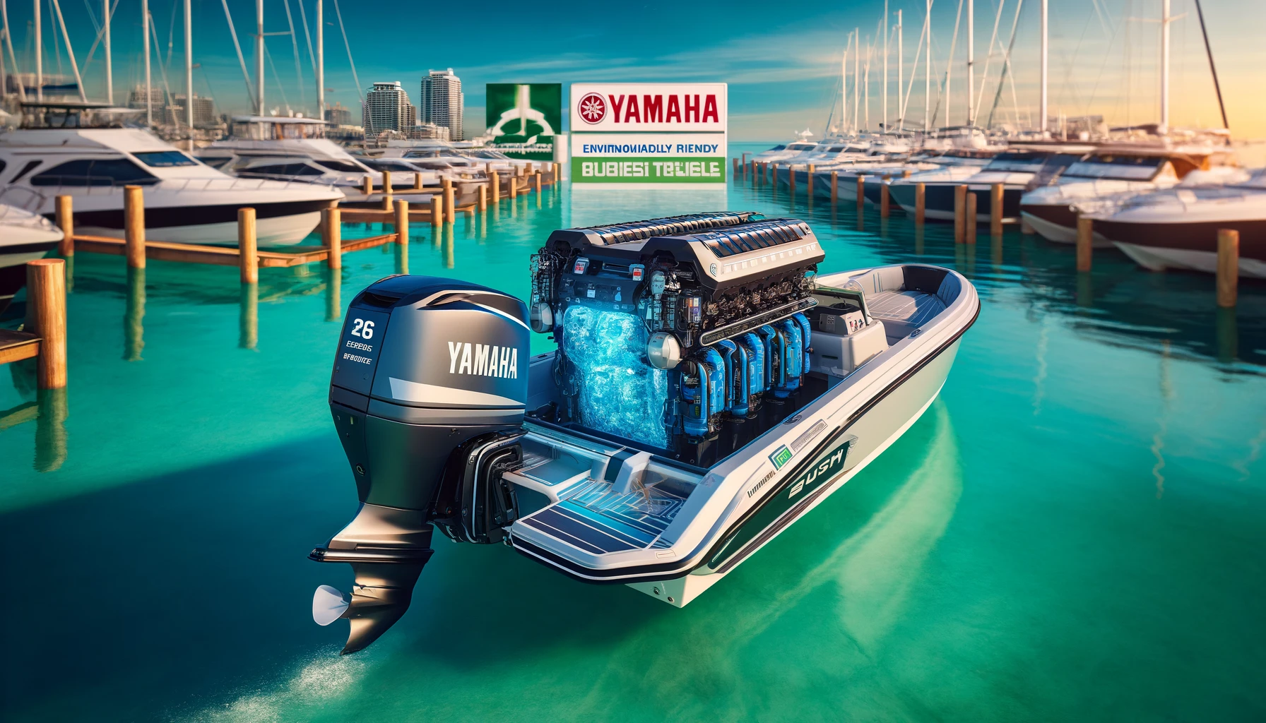 Yamaha Unveils First Hydrogen Outboard Engine at Miami Boat Show Yamaha Unveils First Hydrogen Outboard Engine at Miami Boat Show